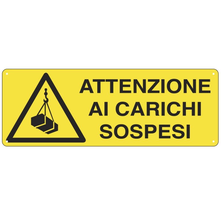 Cartello pericolo attenzione carrelli in movimento EN ISO 7010 ...